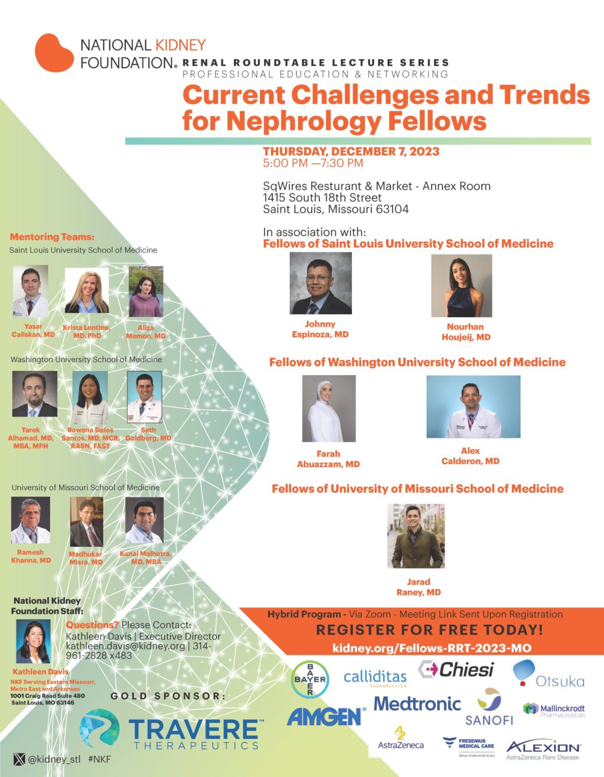 NKF Fellows Renal Roundtable to Discuss Current Challenges and Trends ...
